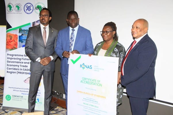 KENAS Accredits Zambia Bureau of Standards as a Product Certification Body